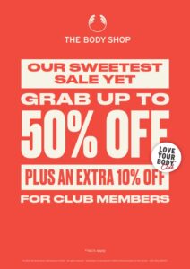 Body Shop – Sale Poster A4_001 | Broadway